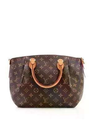 LOUIS VUITTON Turenne Handbag Monogram Canvas Pm Satchel - Brown