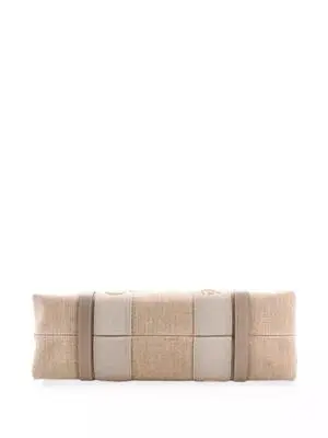 Chloé Woody Canvas With Leather Medium Tote Bag
