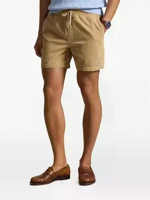 Polo Ralph Lauren Corduroy Logo-embroidered Short - Neutrals