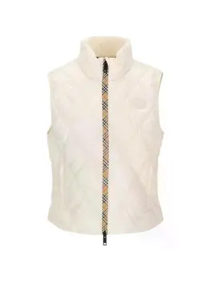 Burberry Checked Vests For Women