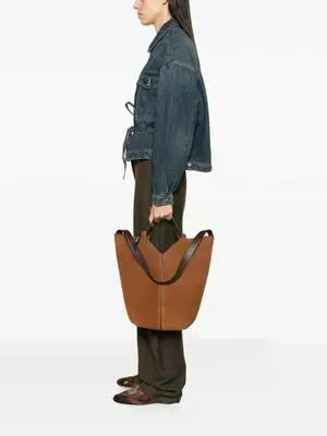 Hereu Riba Suede Tote Bag