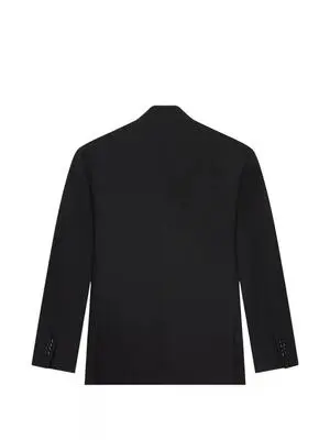 Giorgio Armani Mandarin Collar Virgin Wool Jacket