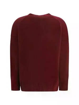 ALLUDE Crew-neck Cashmere Sweater