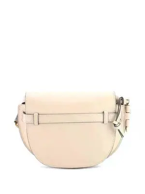 Loewe Gate Dual Shoulder Bag Leather Mini Crossbody Bag - Neutrals