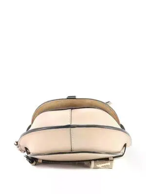 Loewe Gate Dual Shoulder Bag Leather Mini Crossbody Bag - Neutrals