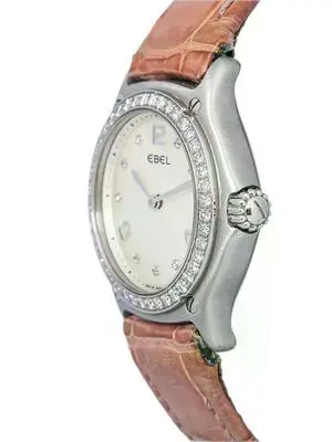 EBEL 1911 Diamond Bezel Quartz Watch - Neutrals