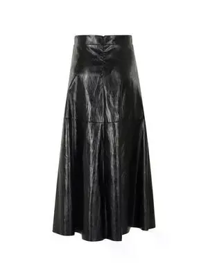 Federica Tosi Crinkled-effect A-line Skirt
