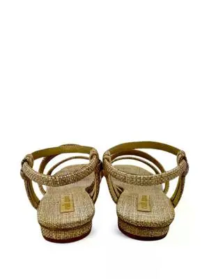 Cult Gaia Ankle-strap Flat Sandals