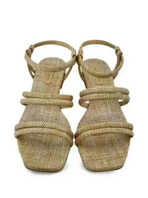 Cult Gaia Ankle-strap Flat Sandals