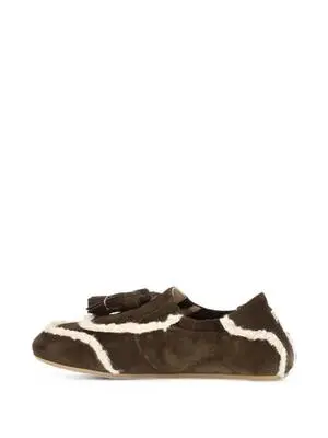 Fratelli Rossetti Tassel Shearling-trim Loafers