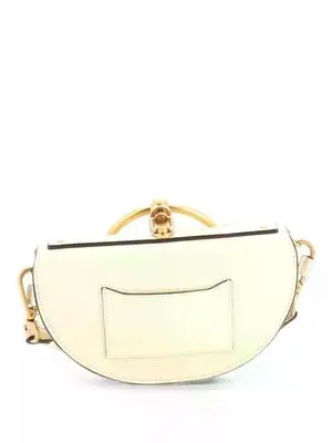 Chloé Nile Leather Mini Crossbody Bag - Neutrals