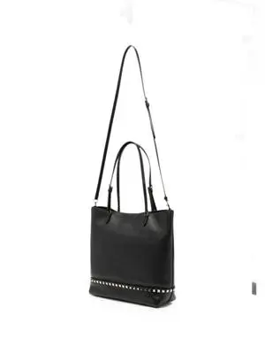 Valentino Garavani Rockstud Pebbled Tote Bag