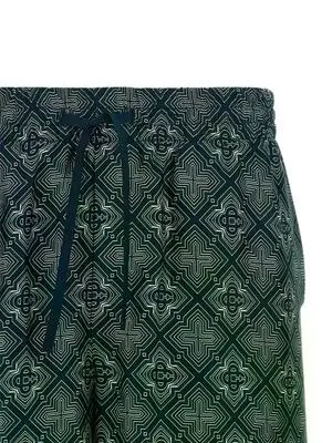 Casablanca Radiating Monogram-pattern Shorts
