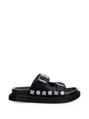 Just Cavalli Stud-embellished Buckle-fastening Sandals