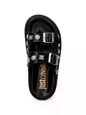 Just Cavalli Stud-embellished Buckle-fastening Sandals
