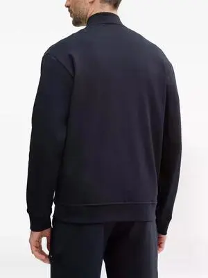 Paul & Shark Logo-plaque Zip-up Sweater
