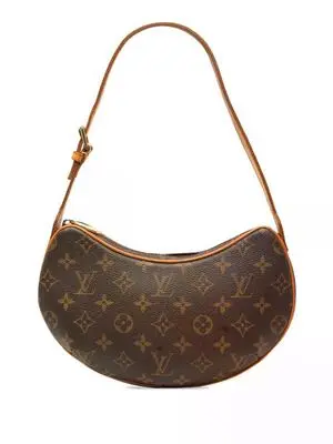 LOUIS VUITTON 2003 Monogram Croissant Pm Hobo Bag
