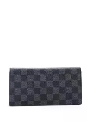 LOUIS VUITTON Brazza Wallet Damier Graphite Small Wallets