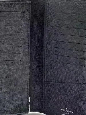 LOUIS VUITTON Brazza Wallet Damier Graphite Small Wallets