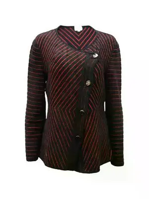 Emporio Armani Chevron Sweater - Red