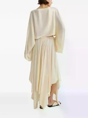 Bondi Born Ardea Hammered-satin Top
