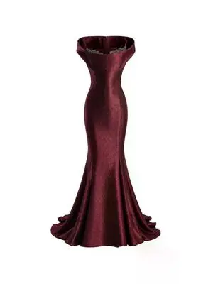 GEMY MAALOUF Sculpted Mermaid Gown