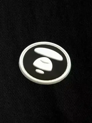 AAPE BY *A BATHING APE Aapenow Moonface Logo-patch T-shirt