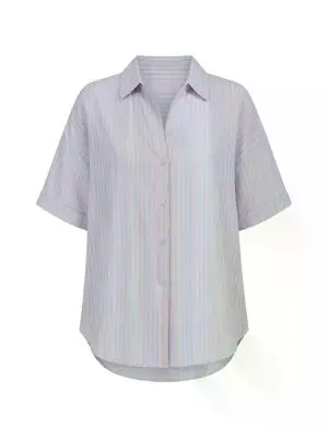 WESTEENE Short Sleveves Striped Shirt
