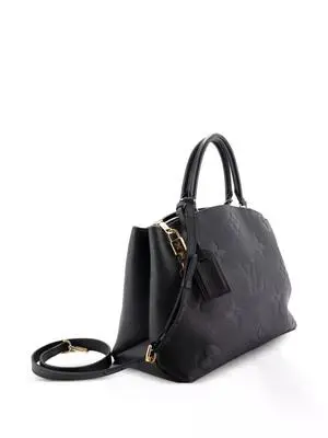 LOUIS VUITTON Monogram Empreinte Giant Grand Palais Shoulder Bag - Black