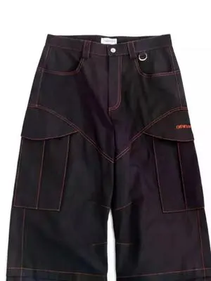 Off-White Arr Cot Straight Cargo Pants - Black