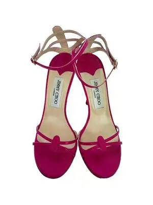 JIMMY CHOO Ankle Strap Stiletto Sandals
