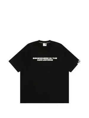 AAPE BY *A BATHING APE Graphic-print T-shirt - Black