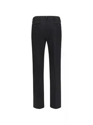Prada Straight-leg Tailored Wool Trousers