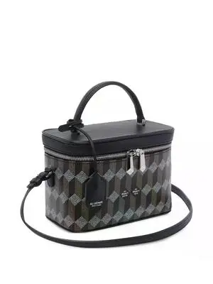 AU DEPART Toile Logo-print Mini Bag