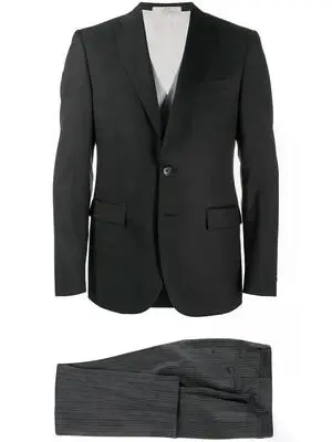 Corneliani Single-breasted Three-piece Suit - Grey