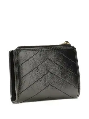 Saint Laurent Niki Bi-fold Wallet In Vintage Leather