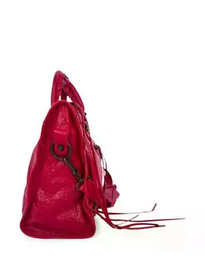 Balenciaga Motorcycle City Leather Tote Bag