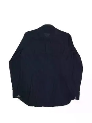Corneliani Wrinkle-free French-collar Shirt - Blue