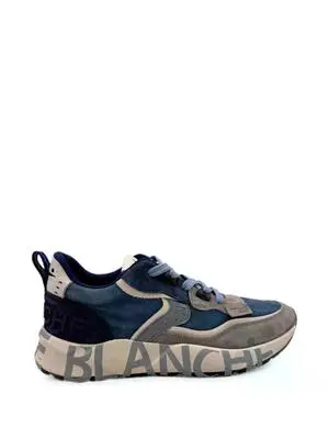 VOILE BLANCHE Clubo1 Logo-print Sneakers - Blue