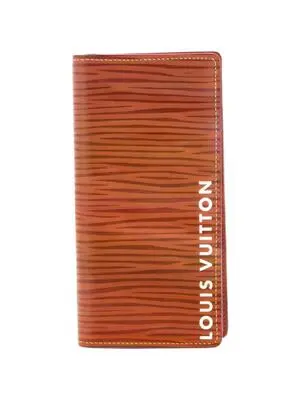 LOUIS VUITTON Brazza Wallet Xl Epi Leather Small Wallets