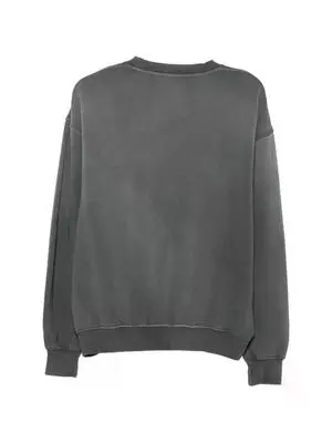 6397 Faded-effect Crew Neck Sweashirt