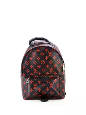 LOUIS VUITTON Palm Springs Limited Edition Monogram Infrarouge Pm Backpack - Black