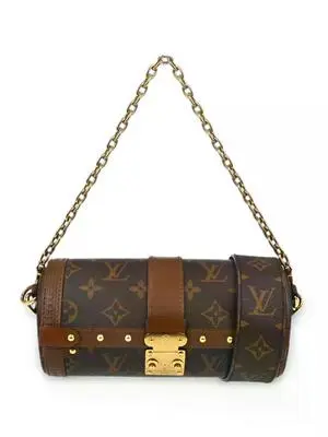 LOUIS VUITTON 2010-2020s Papillon Trunk Monogram Shoulder Bag - Brown