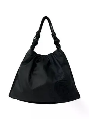 Loewe 2010-2026 Flamenco Knot Tote Bag - Black