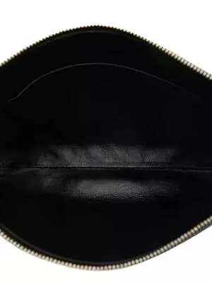 Balenciaga 2021 Leather Everyday Clutch Bag