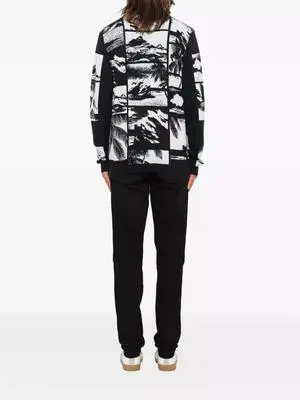 Kenzo Landscape-print Crew-neck Sweater
