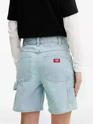 Dickies 993 Logo-patch Denim Shorts