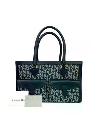 Dior 2000-2002 Diorissimo Trotter Canvas Tote Bag