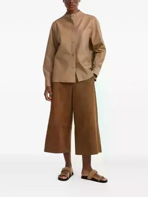 YVES SALOMON Buttoned Lambskin Shirt