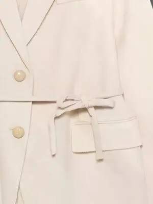 SEMICOUTURE Belted Wool Coat